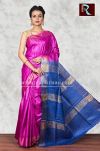 Fashionable Pure Ghicha Silk Saree - Rapurnas